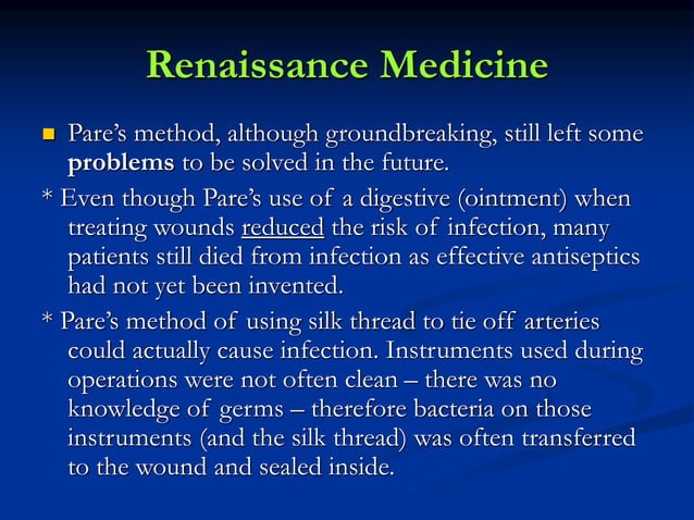 lecture 6 Renaissance Medicine.ppt