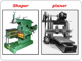 Lecture 6 shaping and planing PPT