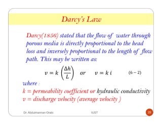 Lecture 6 soil permeability | PDF
