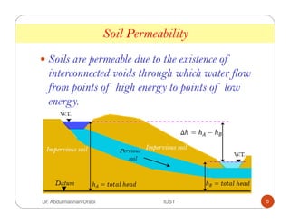 Lecture 6 soil permeability | PDF