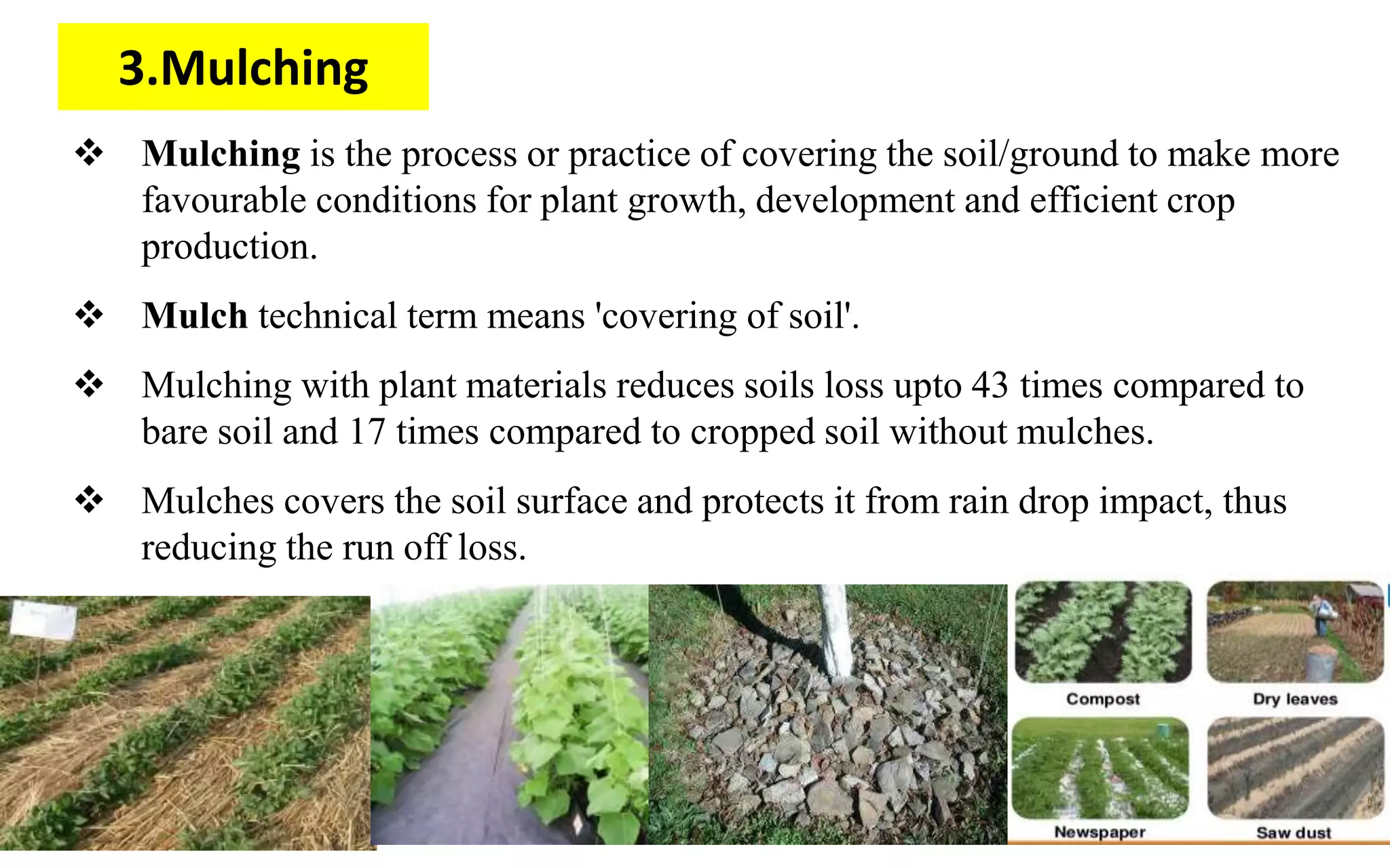 Lecture 6 soil & water conservation | PPTX