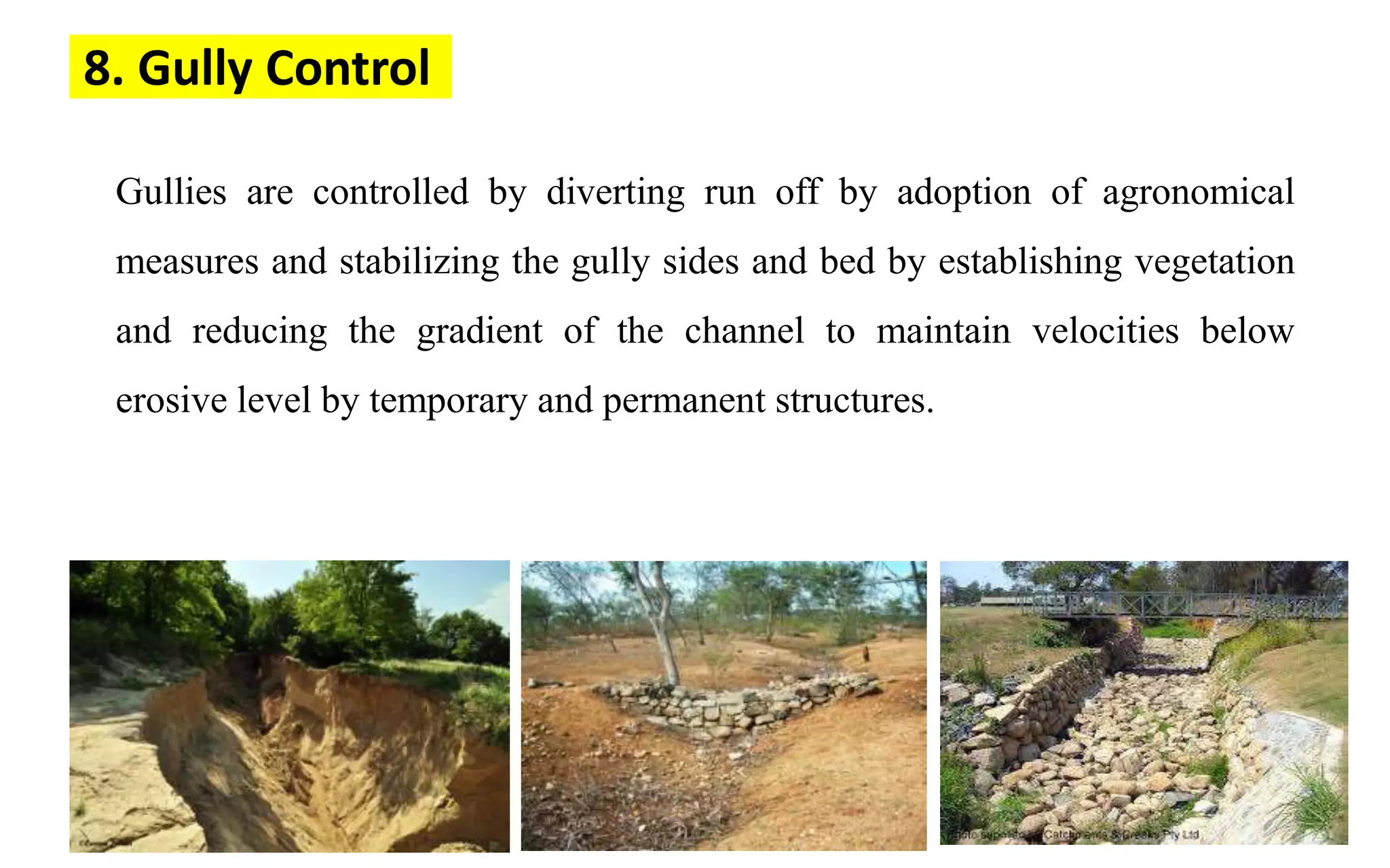 Lecture 6 soil & water conservation | PPTX