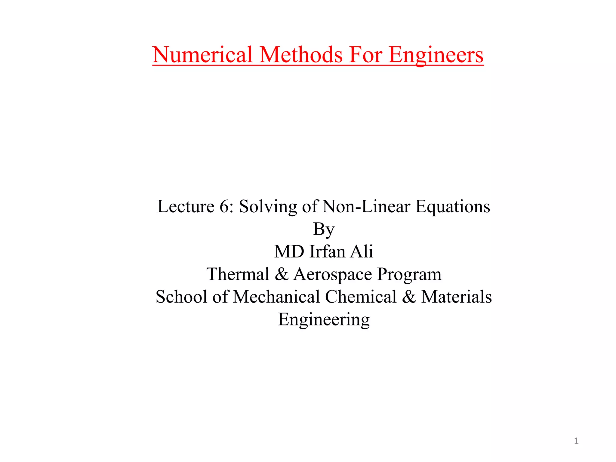 Solving of Non-Linear Equations-1.pptx