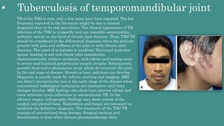 Tuberculosis of the oral cavity and facial bones (orofacial tuberculosis) | PPTX