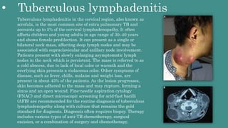 Tuberculosis of the oral cavity and facial bones (orofacial ...