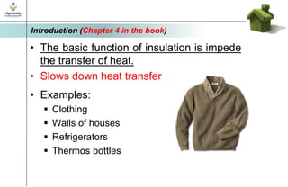 Lecture 6 thermal insulation in buildings | PDF