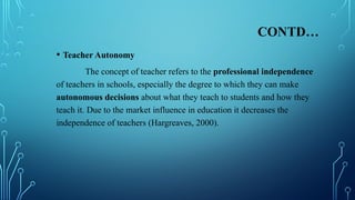 LECTURE 6 Teaching Profession in education.pptx