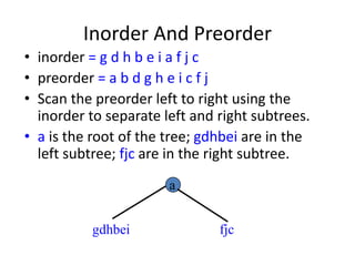 Lecture 6 tree traversal | PPTX