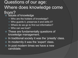 Social Media Lecture 6 Wikipedia and knowledge management | PPT
