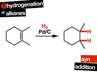 123.202 Lecture 7 - alkenes | PDF