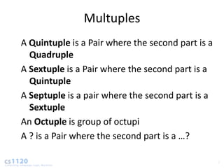 Class 7: Programming with Lists | PPT