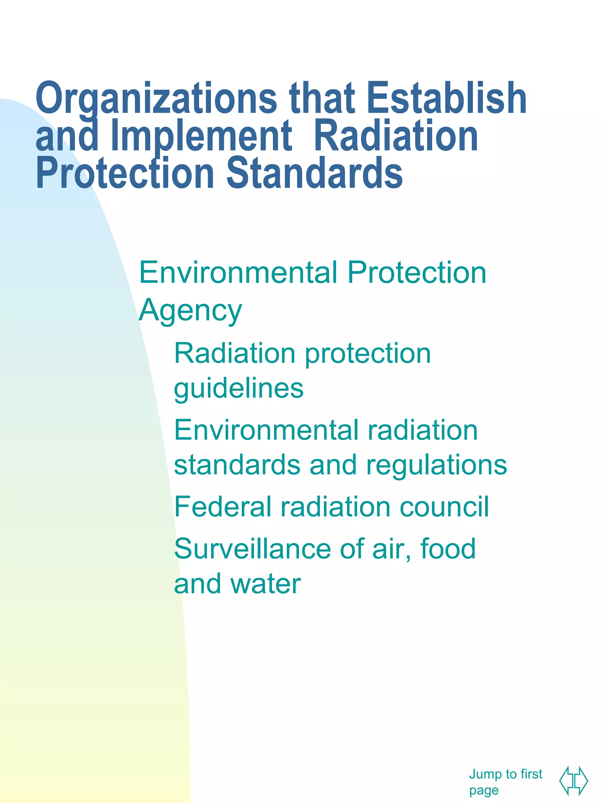 Lecture 7-RADIATION PROTECTION | PPT