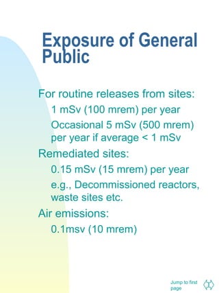 Lecture 7-RADIATION PROTECTION | PPT