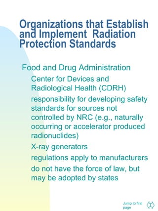 Lecture 7-RADIATION PROTECTION | PPT
