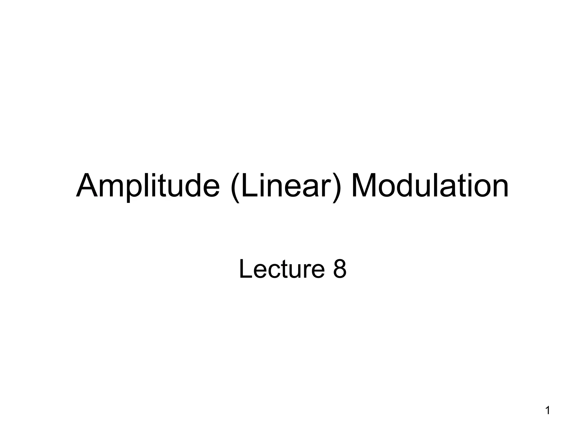 Lecture 7 The Communication System Finalterm Slides | PPT
