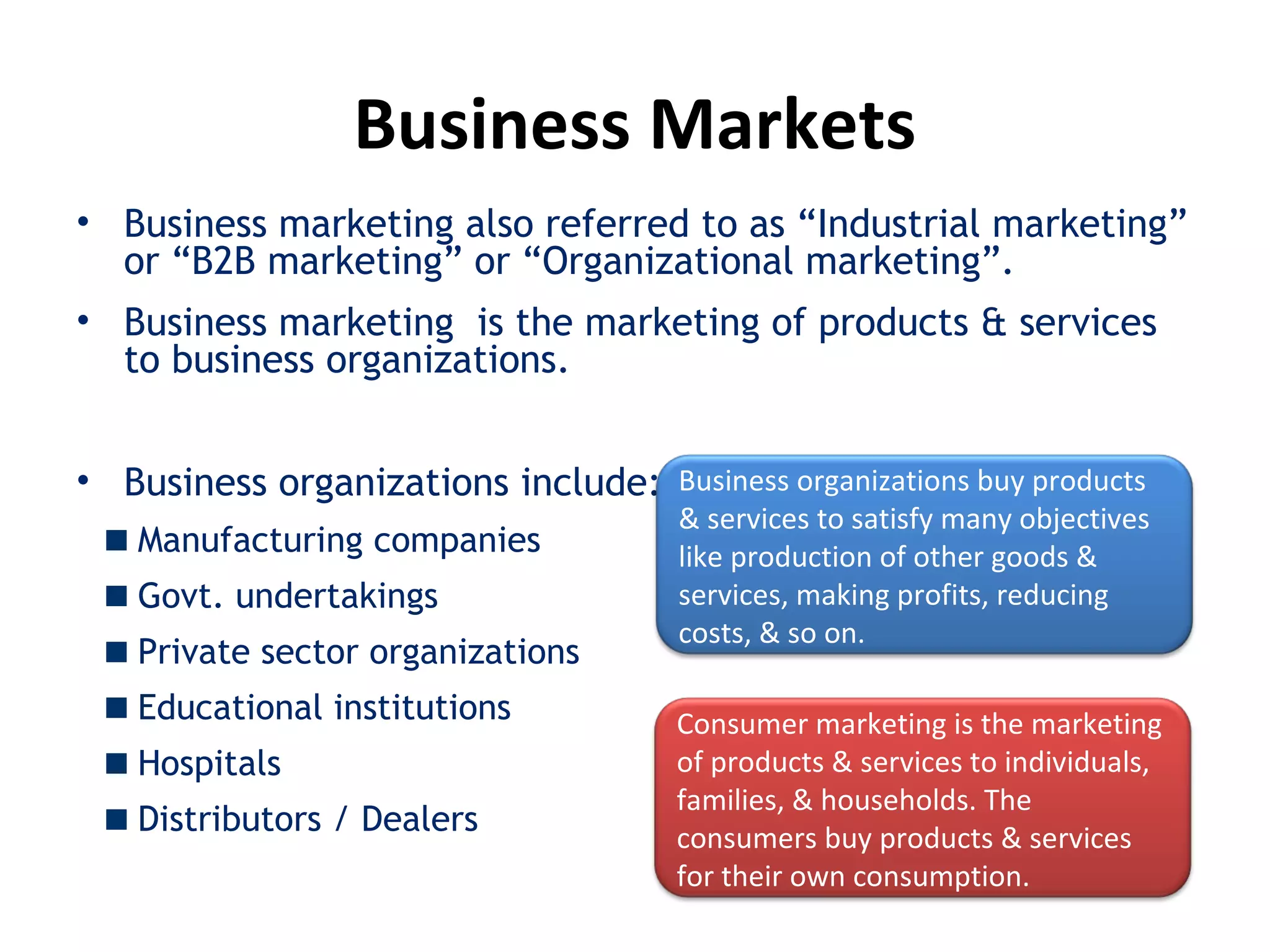 Business Market | PPT