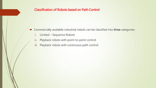 Robot Path Control | PPTX