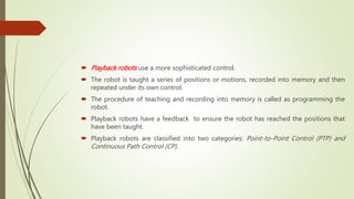 Robot Path Control | PPTX