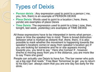 Lecture 7 semantics and Pragmatics | PPTX