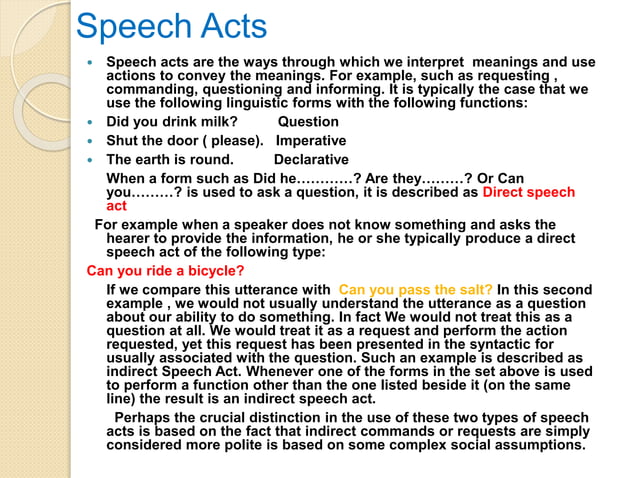 Lecture 7 semantics and Pragmatics | PPTX
