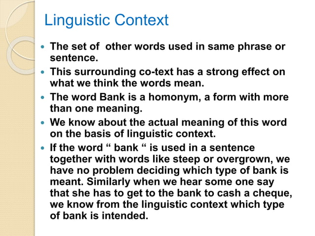 Lecture 7 semantics and Pragmatics | PPTX