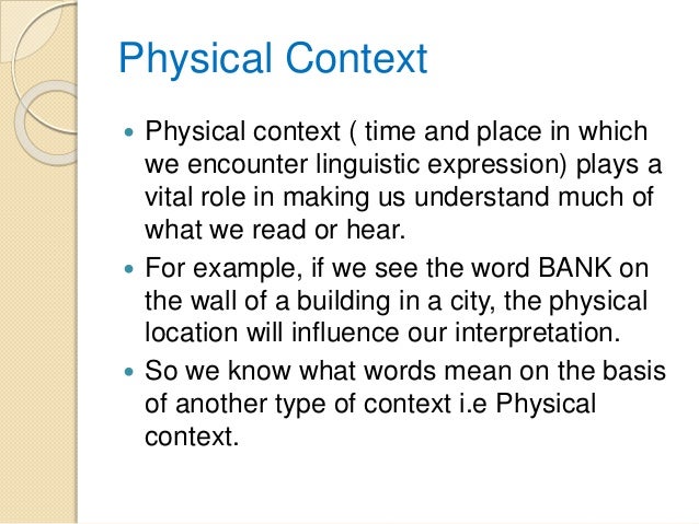 Lecture 7 semantics and Pragmatics