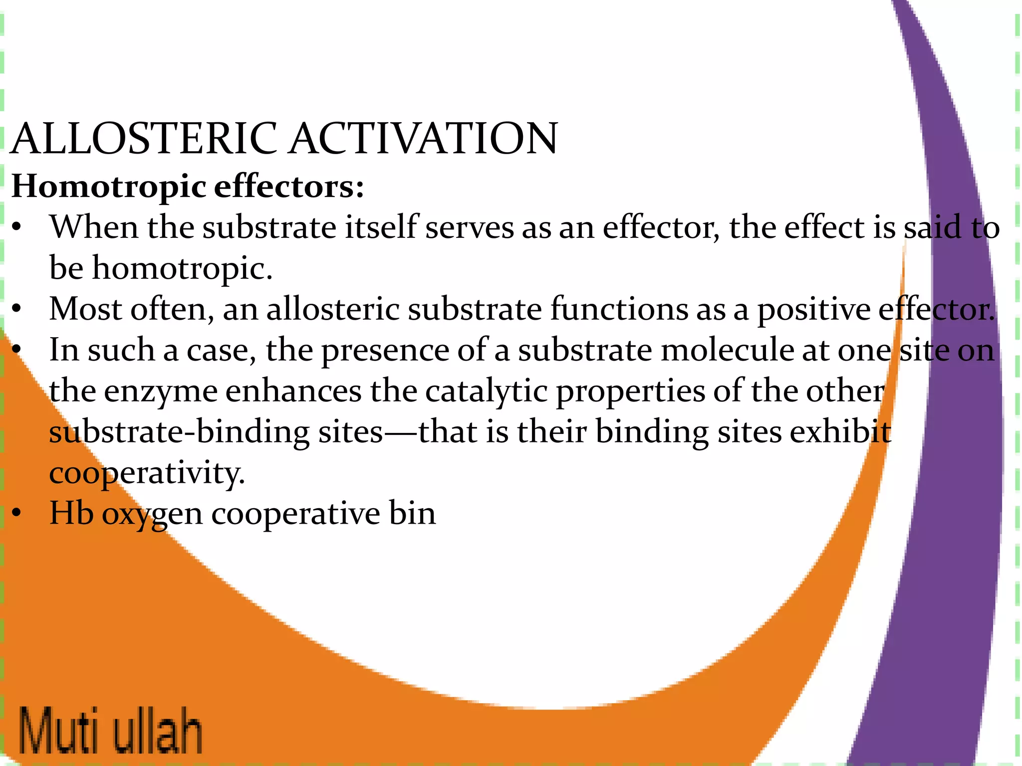 regulation of enzyme activity | PPTX