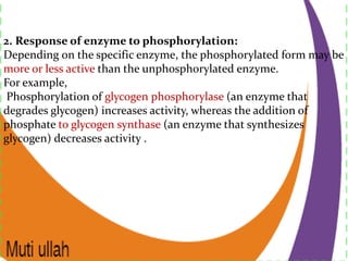 regulation of enzyme activity | PPTX