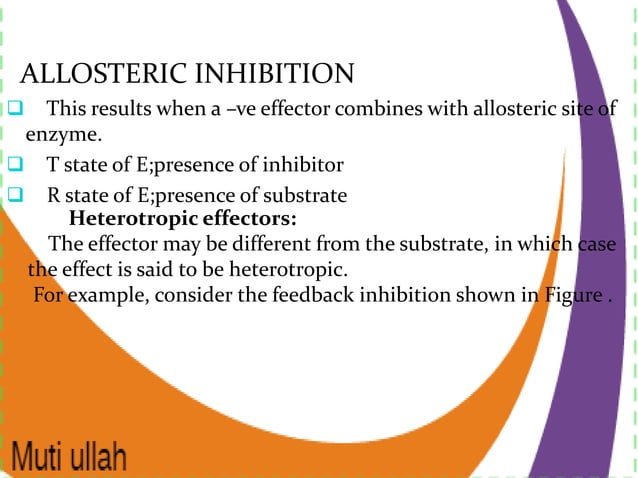 regulation of enzyme activity | PPTX