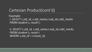 SQL Joins - Oracle SQL Fundamentals | PPT