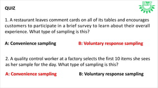 Lecture7.1 data sampling | PDF