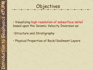 ÖNCEL AKADEMİ: INTRODUCTION TO GEOPHYSICS | PPT