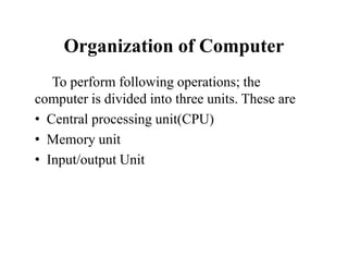 Components of Computer System | PPT