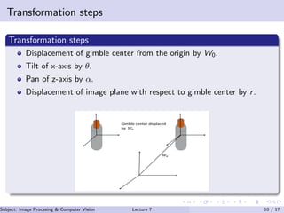 Lecture 7 (Digital Image Processing) | PPT