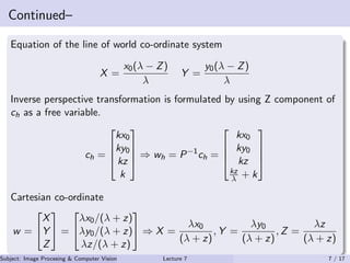 Lecture 7 (Digital Image Processing) | PPT