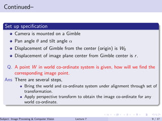 Lecture 7 (Digital Image Processing) | PDF
