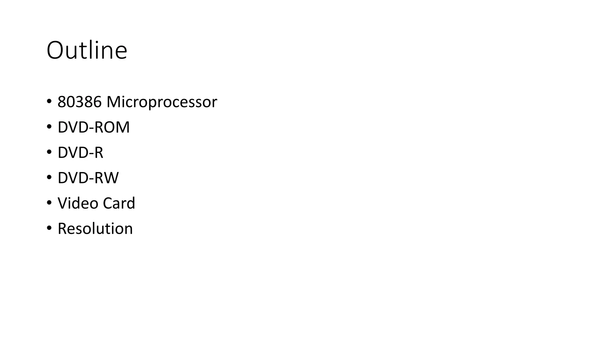 Core Hardware: Lecture 7 | PPT