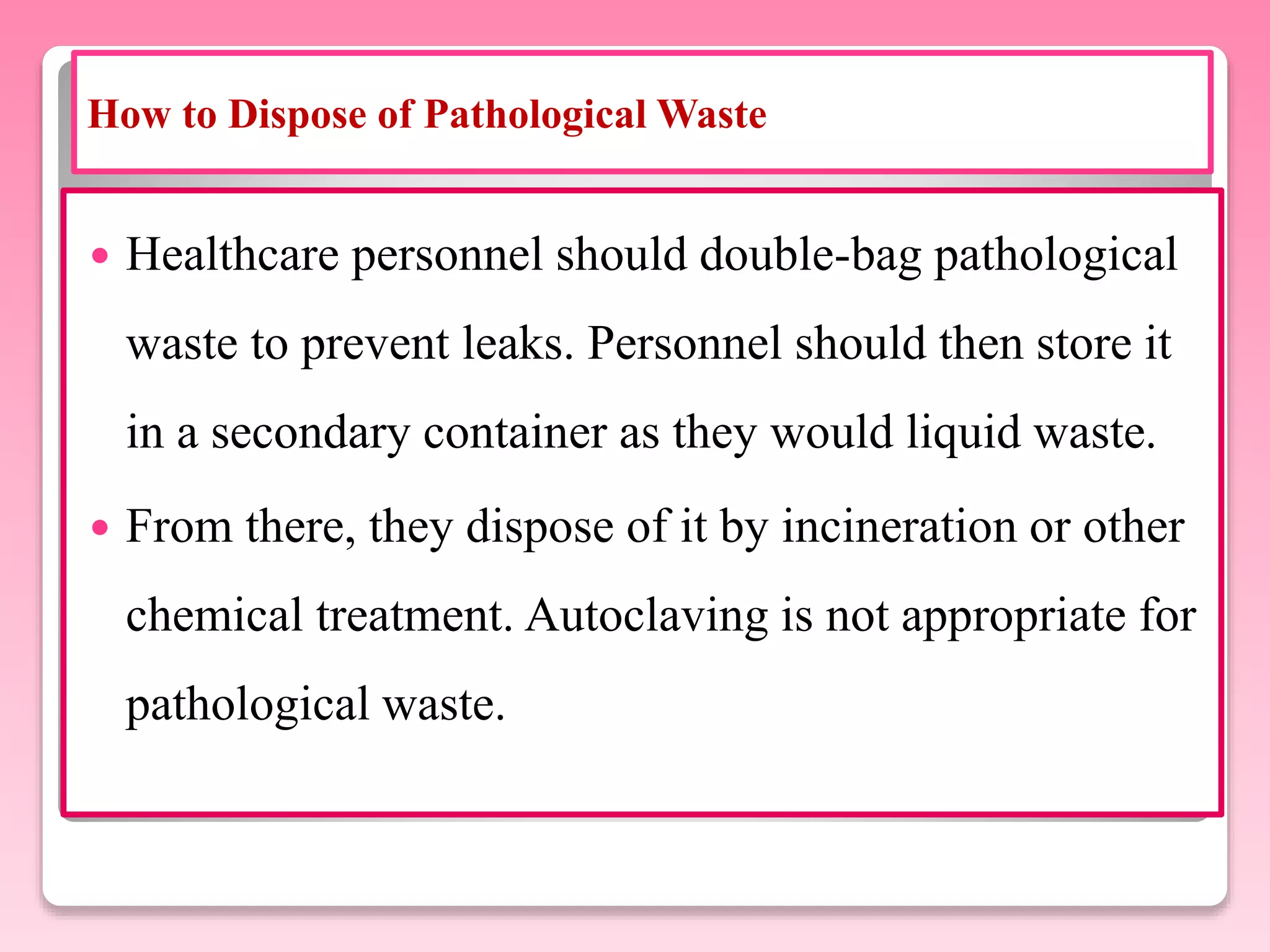 lecture 7.Types of biological wastes | PPTX