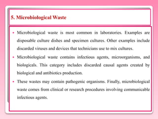 lecture 7.Types of biological wastes | PPTX