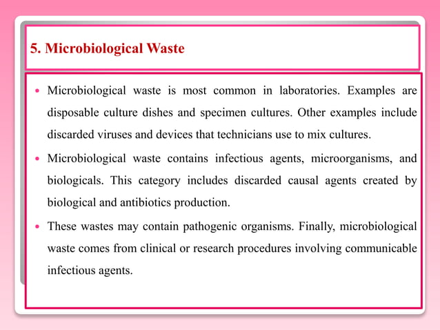 lecture 7.Types of biological wastes | PPTX | Shaving | Personal Care