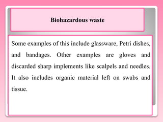 lecture 7.Types of biological wastes | PPTX