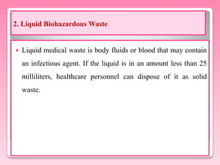 lecture 7.Types of biological wastes | PPTX