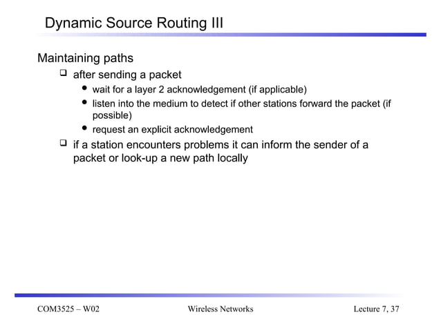 Wireless Networks: Network Protocols/Mobile IP | PPT