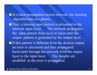 Artificial neural networks: Supervised learning | PPTX