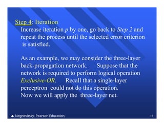 Artificial neural networks: Supervised learning | PPTX