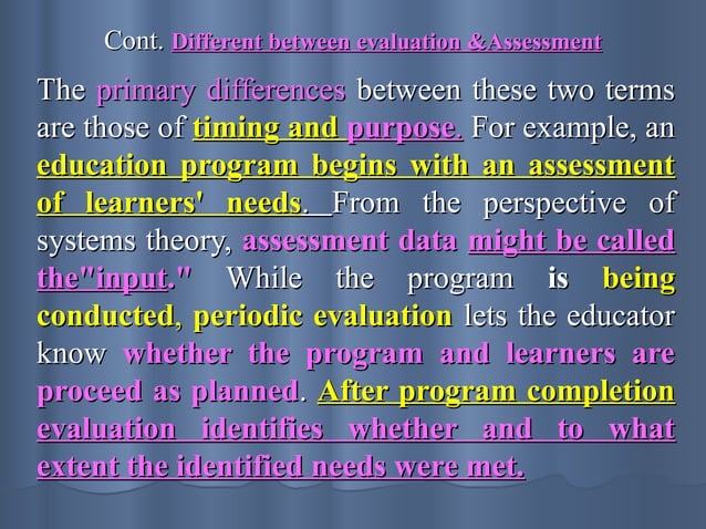 lecture 7. measuring outcomes student evaluation.ppt