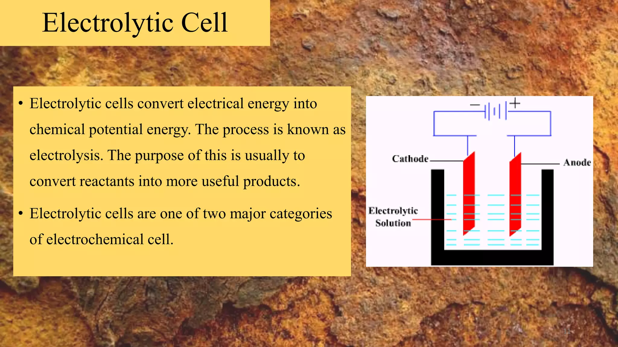 Types of Electrochemical Cells | PPTX