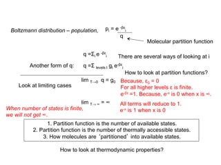 Lecture 7 8 statistical thermodynamics - introduction | PDF