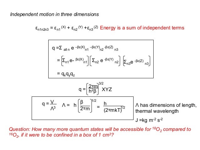 Lecture 7 8 statistical thermodynamics - introduction