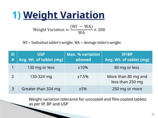 Lecture 7-8 coat and tablets_Evaluaton.pptx